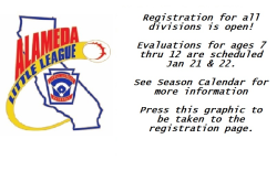Alameda Little League Baseball (CA) > Home